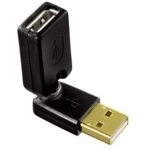 Hama (54538) ugaoni adapter USB (muški) na USB (ženski) crni - CT shop