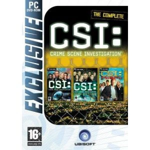Ubisoft Entertainment CSI Triple Pack (CSI+CSI Dark Motives+CSI Miami ...
