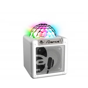 iDance Cube Sing 100 White karaoke zvučnik - CT shop