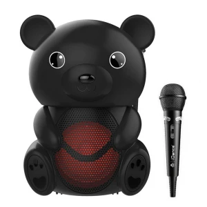 iDance Funky Bear karaoke zvučnik crni - CT shop