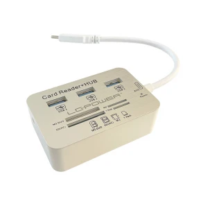 LC-Power LC-HUB-C-CR multi card reader+eksterni TypeC USB Hub - CT shop