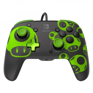 PDP Nintendo Switch Wired Controller Rematch - 1UP Glow in the Dark ...