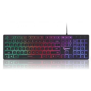 Gembird KB-UML-02 RGB gejmerska tastatura crna - CT shop