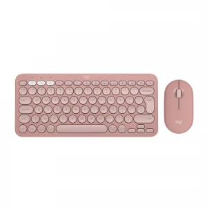 Logitech Pebble 2 (920-012241) Bluetooth komplet tastatura+miš rozi ...