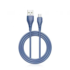 LDNIO LS611 kabl za telefon USB A (muški) na Micro USB (muški) plavi 1m ...