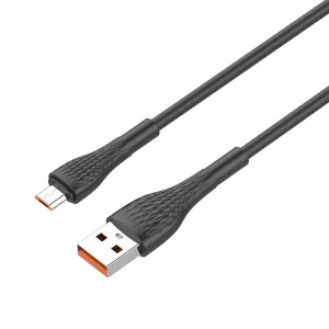 LDNIO LS672 kabl za telefon USB A (muški) na Micro USB (muški) sivi 2m ...