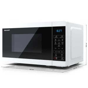 Sharp YC-MS02E-W mikrotalasna rerna bela - CT shop