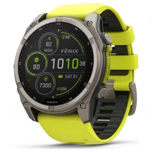 Garmin Fenix 8 51mm Sapphire SOLAR žuti pametni sat - CT shop