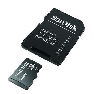 SanDisk MicroSD (SDSDQM-016G-B35A) 16GB Class 4 + adapter memorijska kartica - CT shop