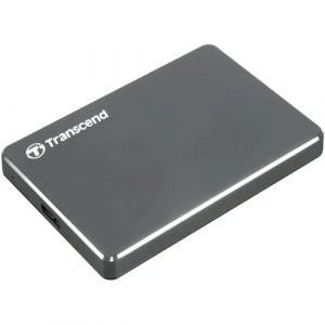 Transcend 2TB (TS2TSJ25C3N) Ultra Slim eksterni hard disk sivi - CT shop