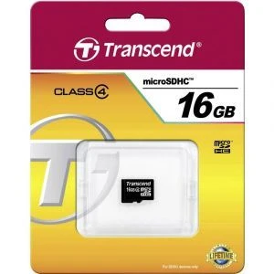 Transcend MicroSD (TS16GUSDC4) 16GB class 4 memorijska kartica - CT shop
