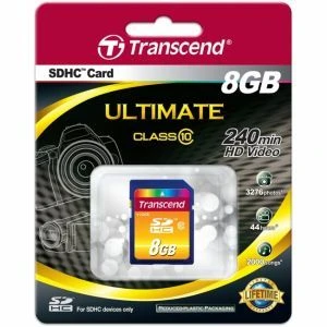 Transcend SD 8GB (TS8GSDHC10) Class 10 - CT shop